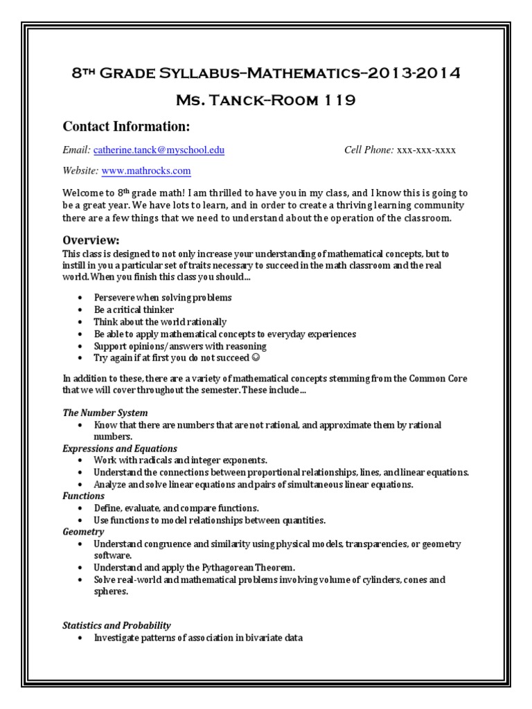 8th-grade-syllabus-physics-mathematics-mathematics