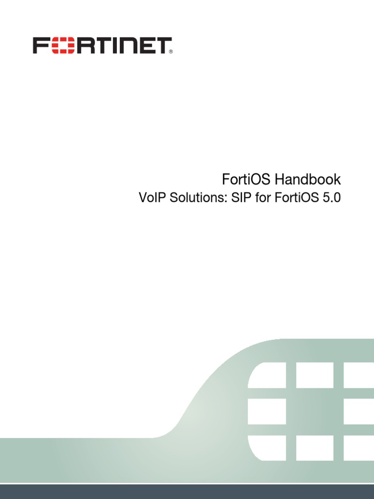 Fortigate Voip Sip 50 | PDF | Session Initiation Protocol | Port (Computer Networking)