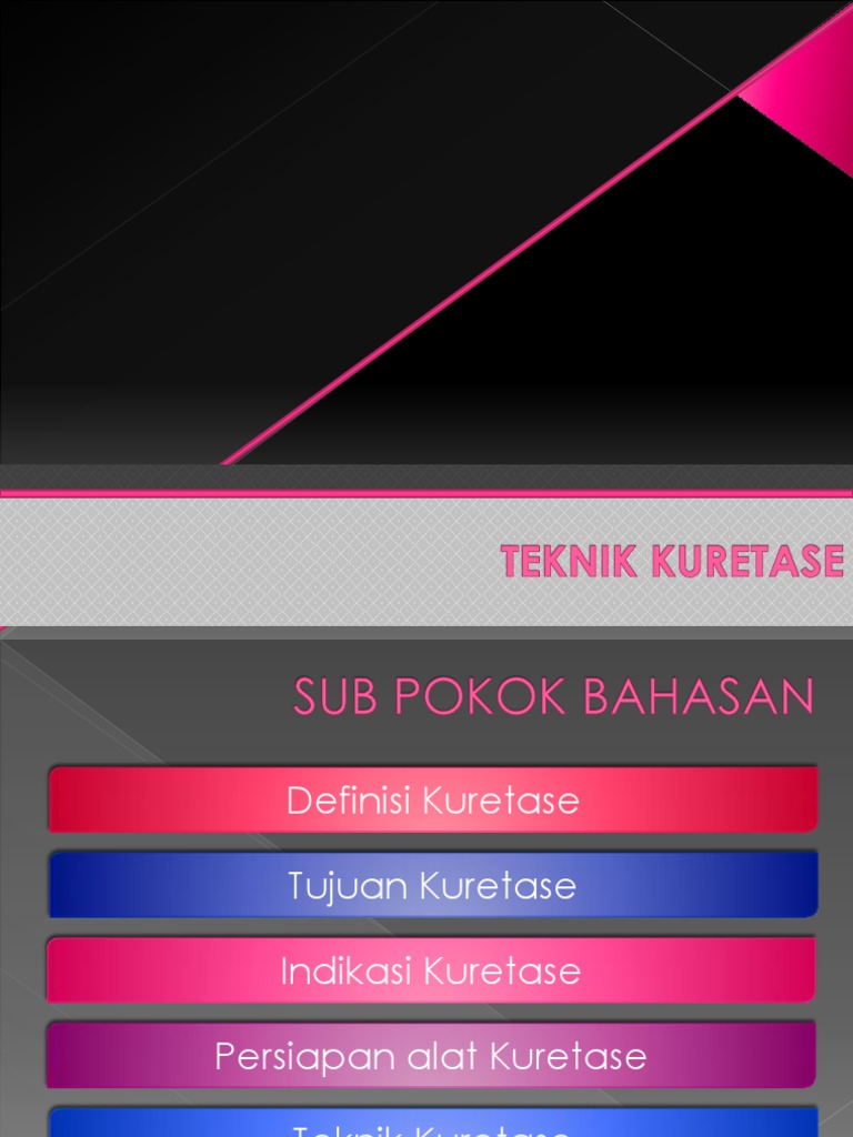 Teknik Kuretase | PDF