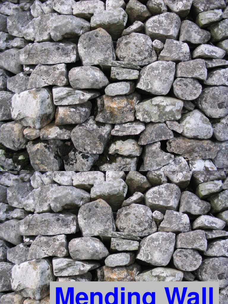 Mending Wall Robert Frost | PDF