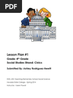 Introduction To Civics Lesson Plan | PDF | Lesson Plan | Critical Thinking