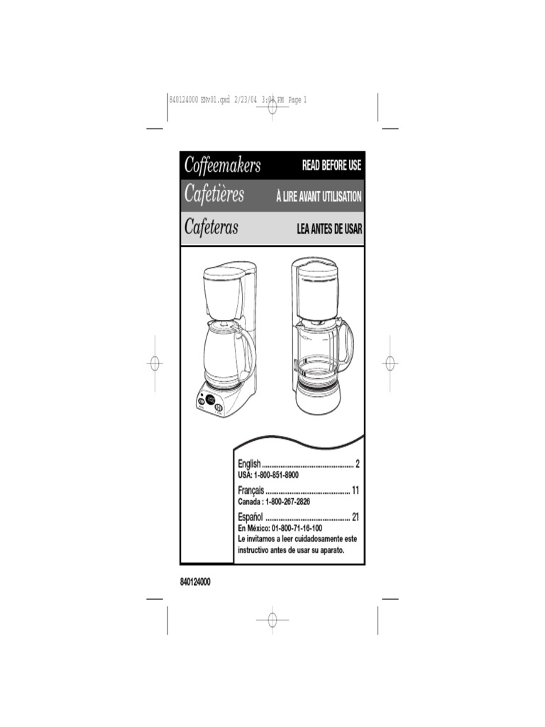 Cafe Tera 474241 MX | PDF | Ac Power Plugs And Sockets | Coffee