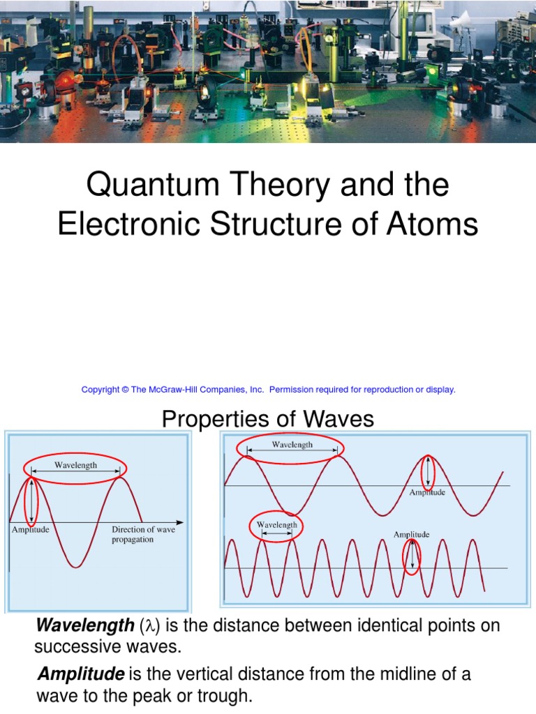 Lecture 1 - Quantum & Atomic Structure | PDF | Atomic Orbital | Electron Configuration
