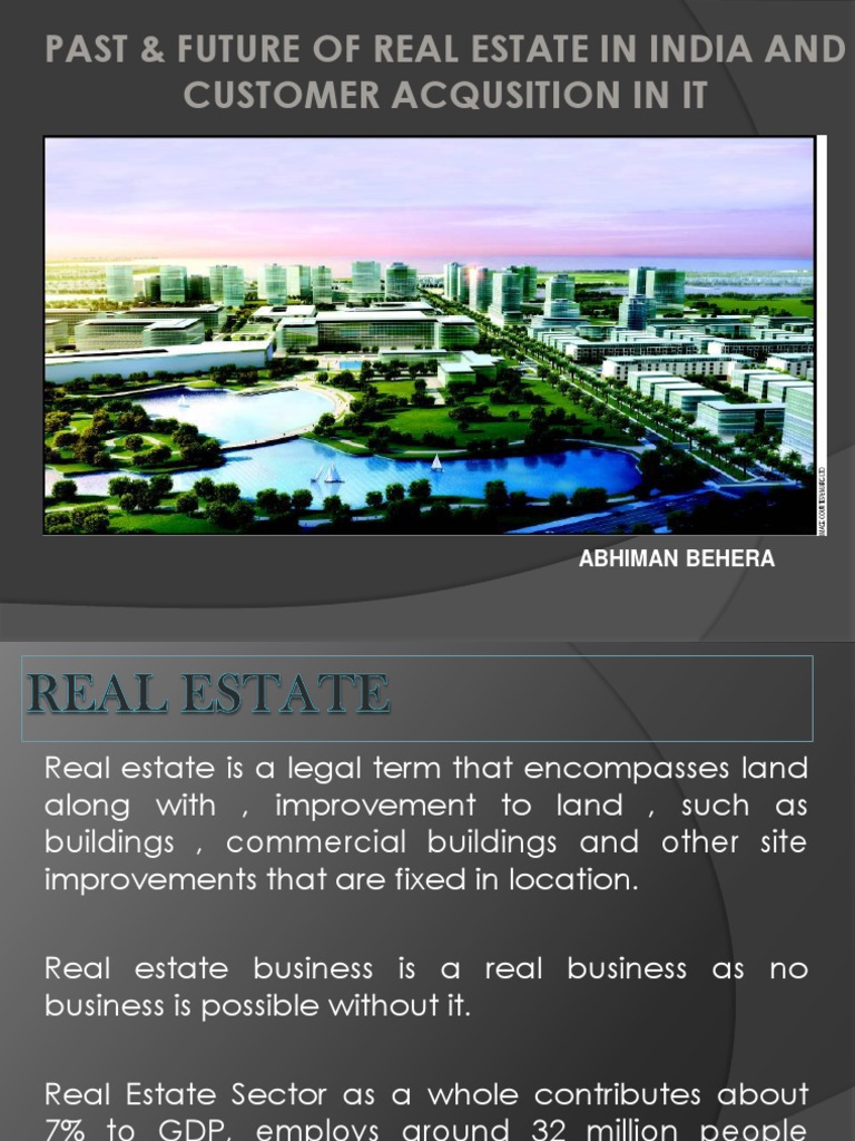 Real Estate Growth & Customer Acquisition in India | PDF | Consumer ...