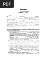 Proces Verbal de Predare Primire Documentatie | PDF
