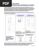 ASME UG-27 Shell Thickness Guidelines | PDF | Stress (Mechanics) | Physics