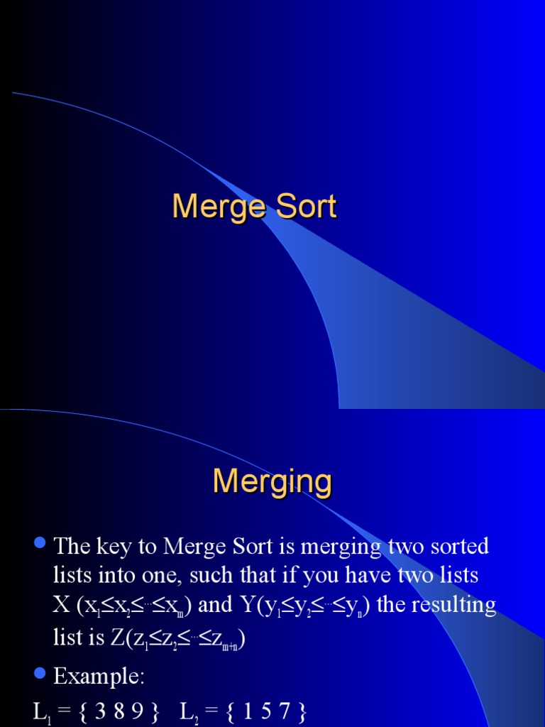 Msort | PDF | Computer Programming | Discrete Mathematics