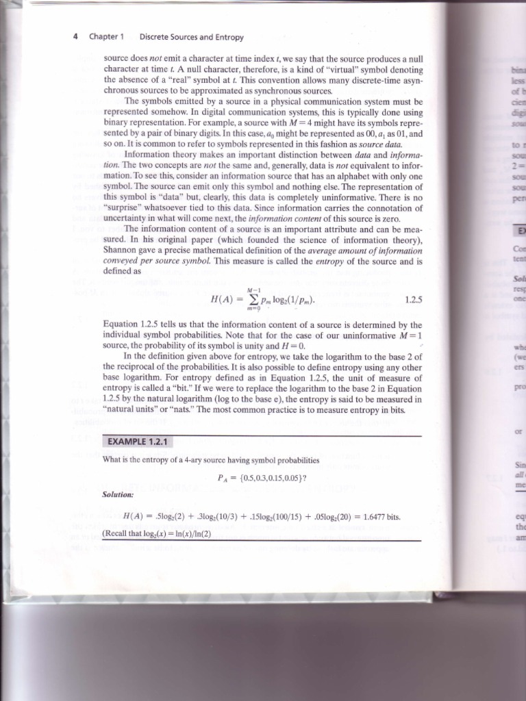 ch1 Examples | Download Free PDF | Bit | Information
