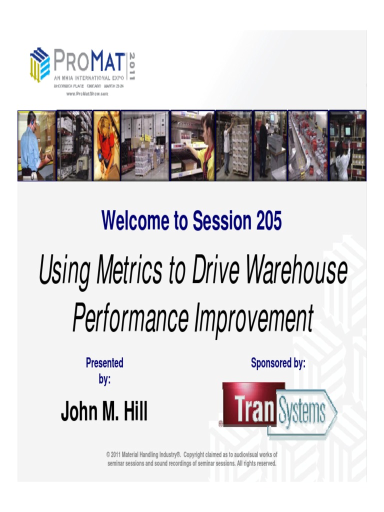 Using Metrics To Drive Warehouse Performance Improvement | Download ...