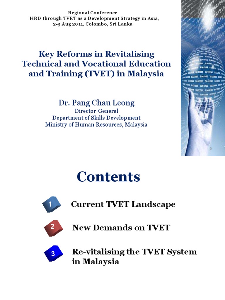 Key Reforms in Revitalizing TVET Malayisa | PDF | Vocational Education | Educational Stages