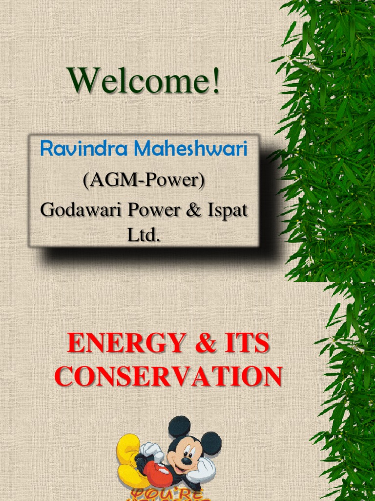Energy-Conservation Presentation | PDF | Renewable Energy | Fuels
