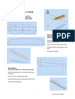 OpenVSP Fuselage & Wing Tutorial | PDF