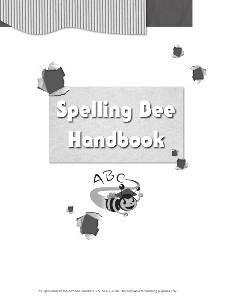 Primary Spelling Bee | PDF | Spelling | Test (Assessment)