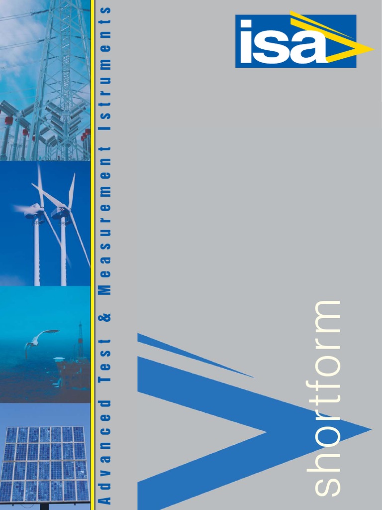 Isa | PDF | Electrical Substation | Power Supply