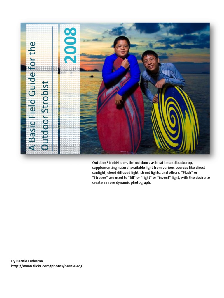 Outdoor Strobist Lighting Guide | PDF | Flash (Photography) | Exposure ...
