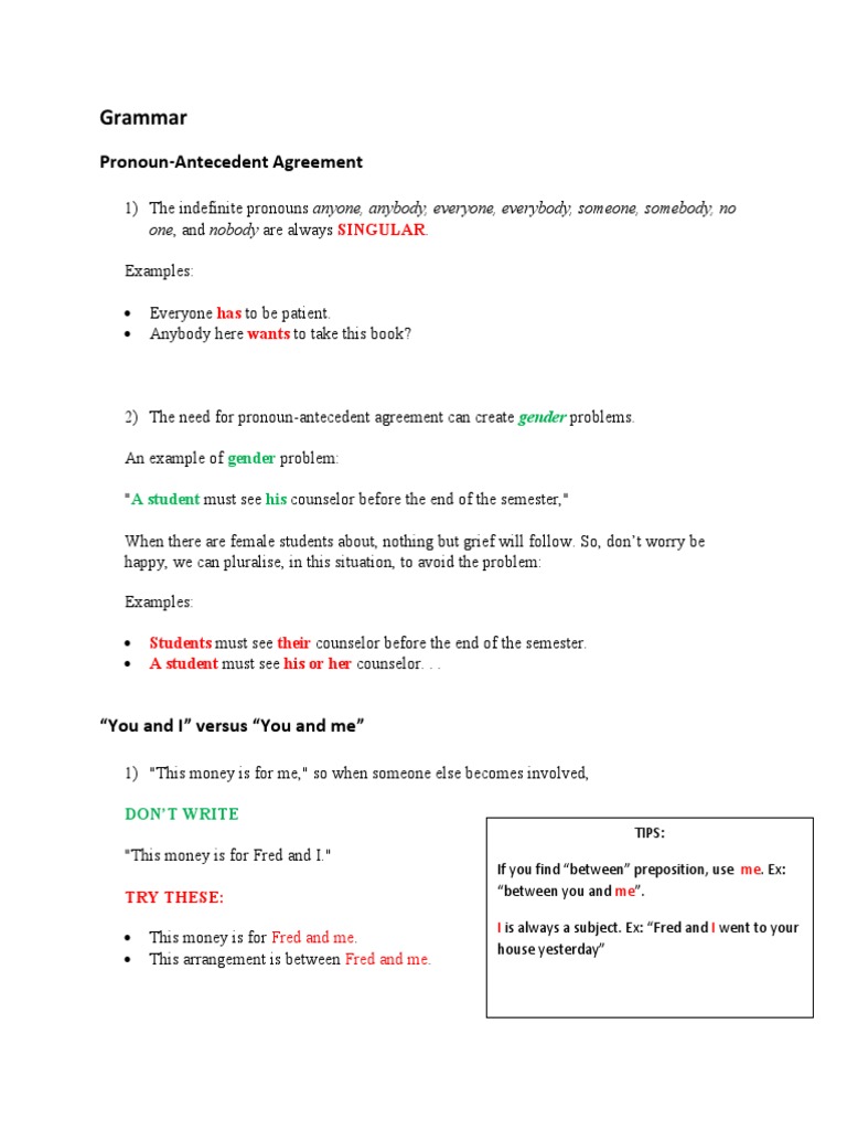 SAT Notes | PDF | Grammatical Gender | Language Mechanics
