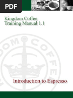 Barista Training Program Guide | PDF | Starbucks | Coffee