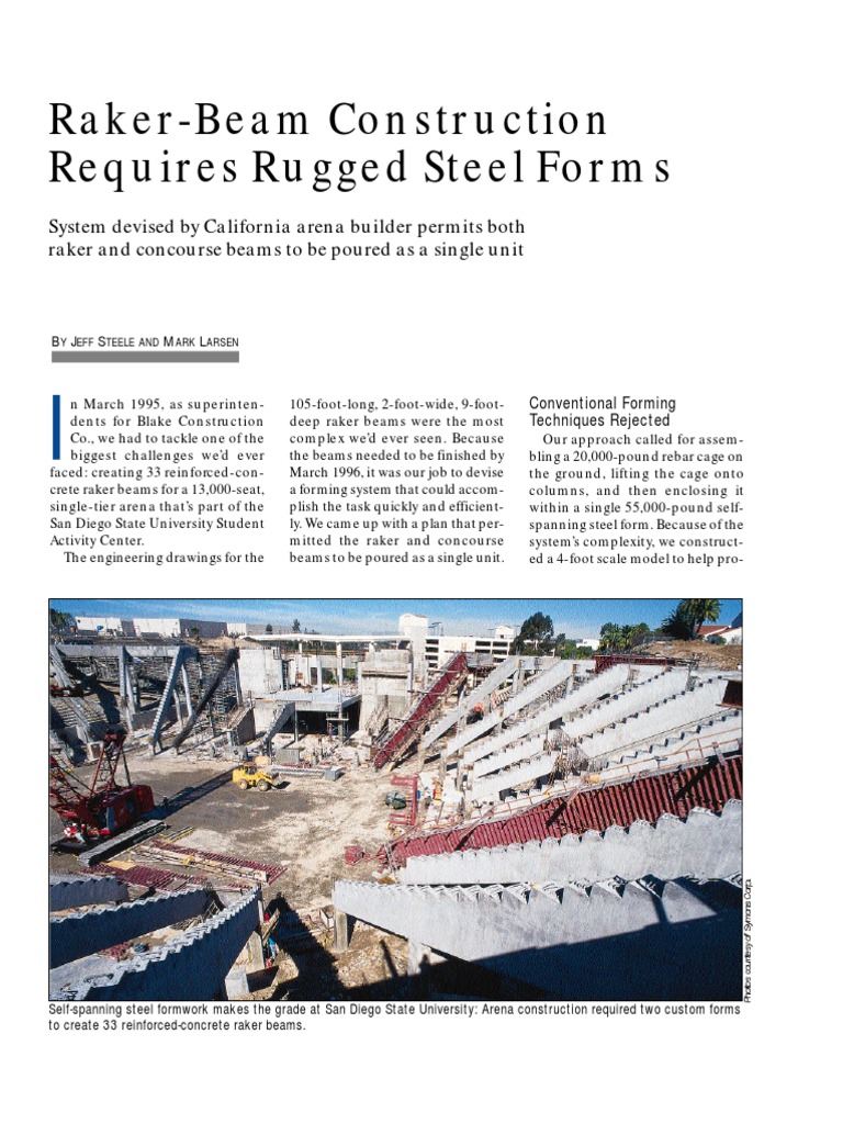 Raker-Beam Construction Requires Rugged Steel Forms_tcm45-343123 ...