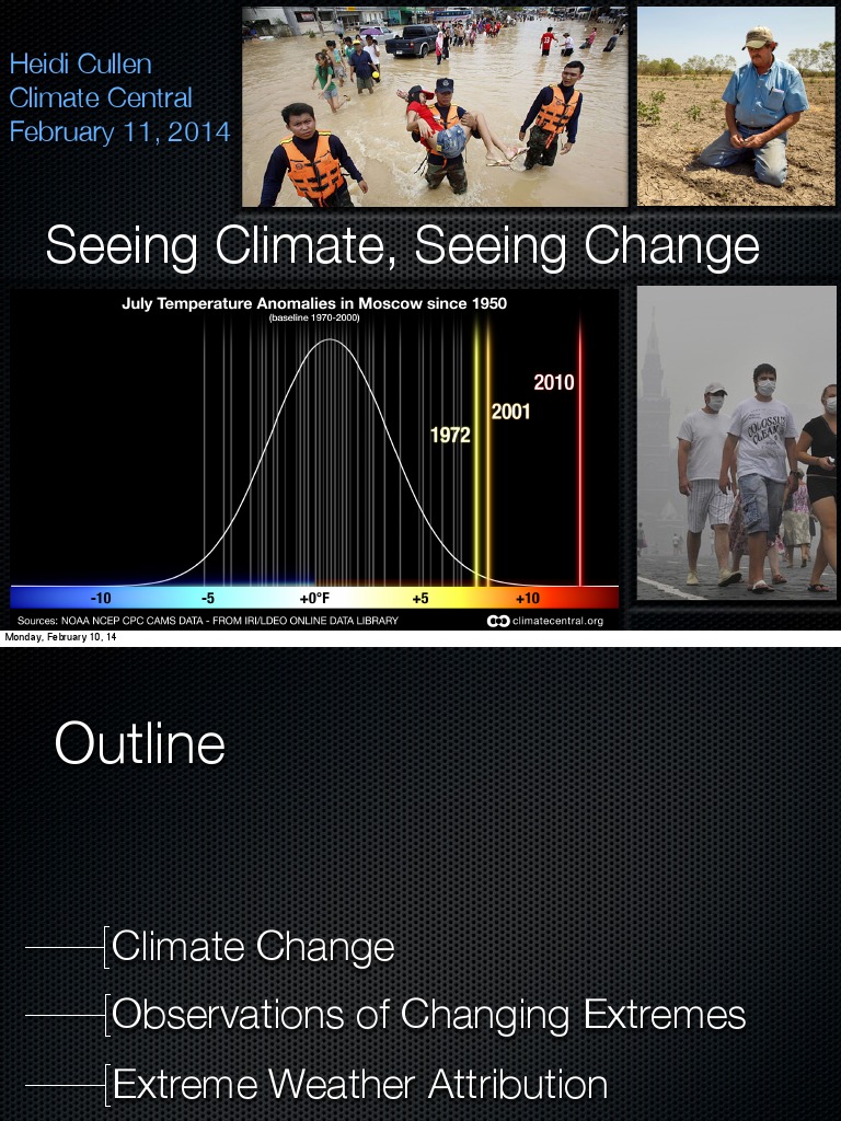 Seeing Climate, Seeing Change: Heidi Cullen Climate Central February 11 ...