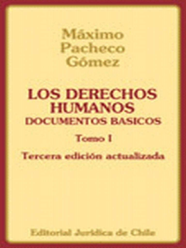 Derechos Humanos Documentos Básicos (Máximo Pacheco) | PDF
