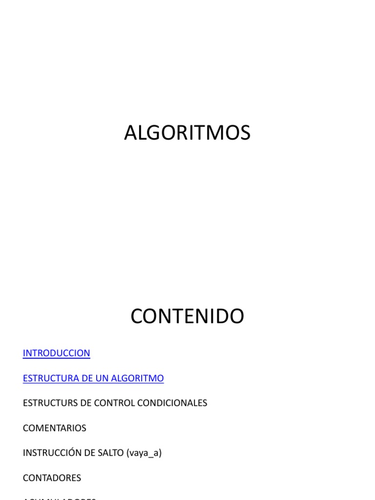 ALGORITMOS | PDF | Algoritmos | Matriz (Matemáticas)
