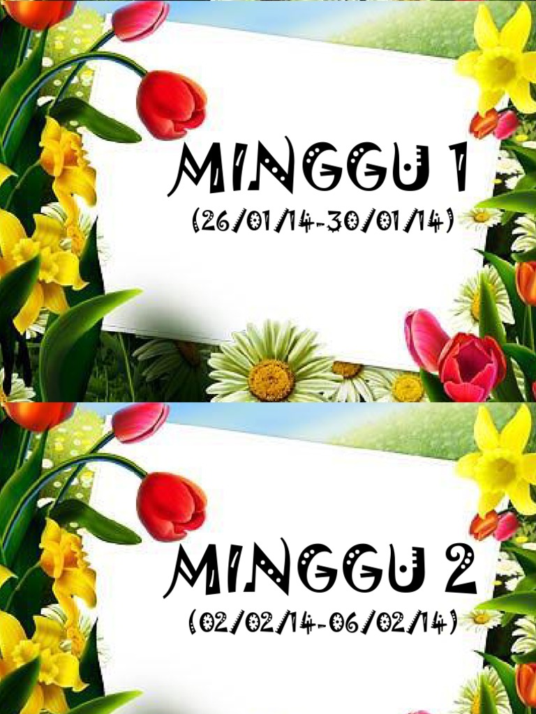 Divider Mingguan Buku RPH | PDF