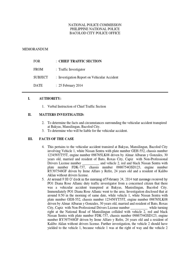 Traffic Investigation | PDF | Traffic | Transportation Engineering