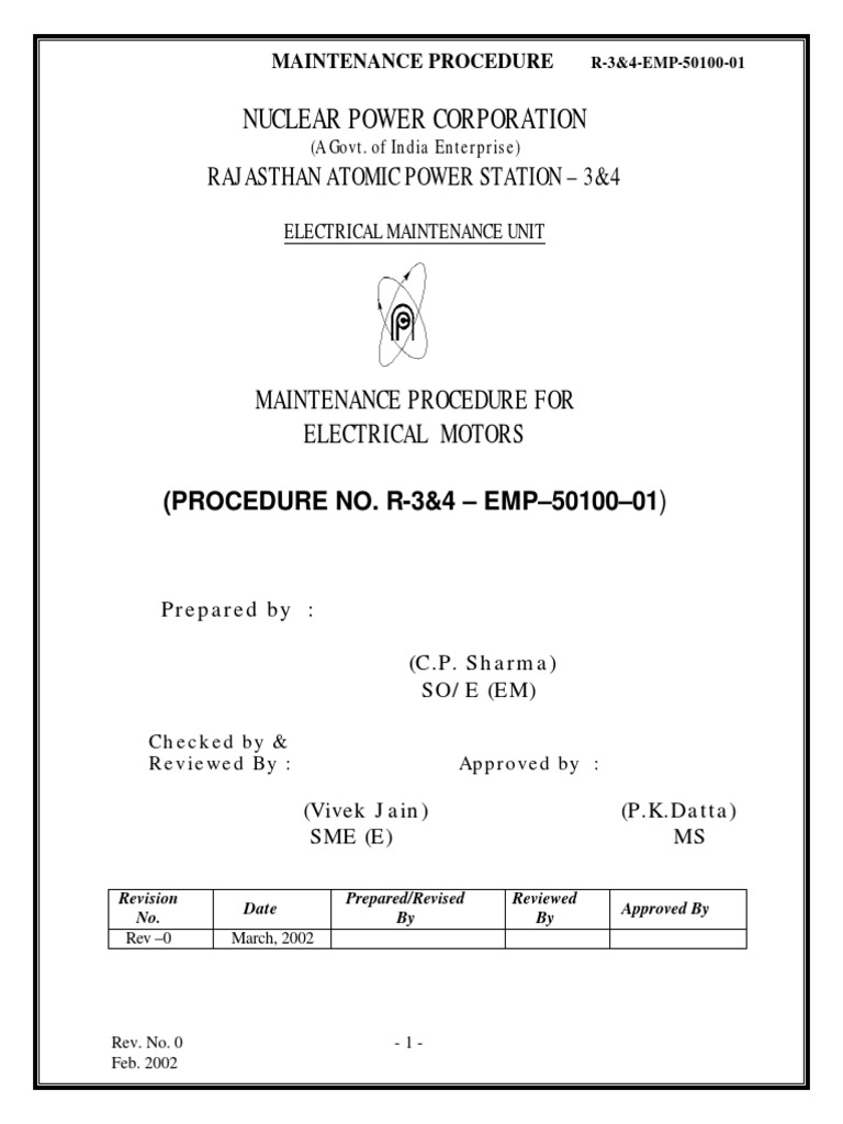 Electrical Motor | PDF | Bearing (Mechanical) | Electrical Connector