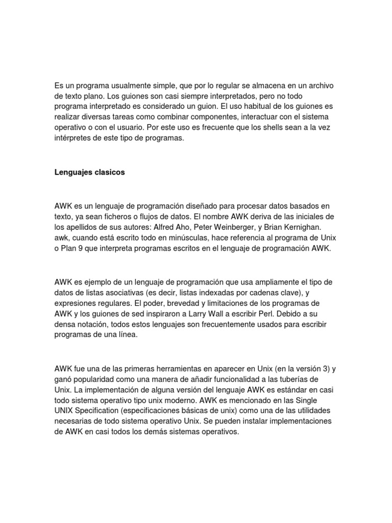 Practica 3 Lenguajes de Programacion SC | PDF | Ruby (lenguaje de ...