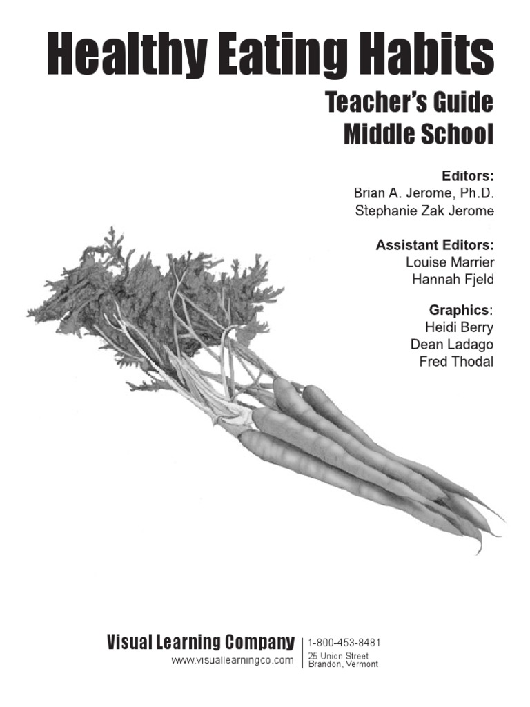 Healthy Eating Habits Guideline | PDF | Healthy Diet | Foods