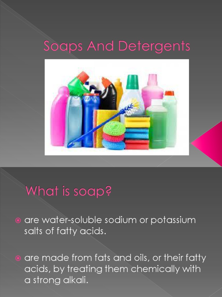 The History and Chemistry of Soaps and Detergents: From Ancient Babylon ...