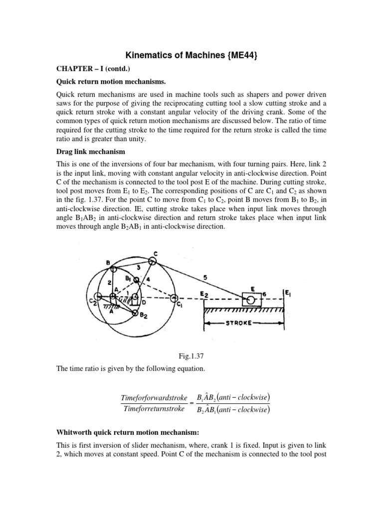 Different Mechanism | PDF