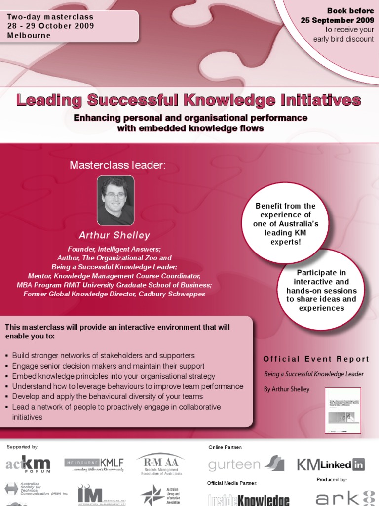 Successful Knowledge Initiatives | PDF | Knowledge Management | Leadership