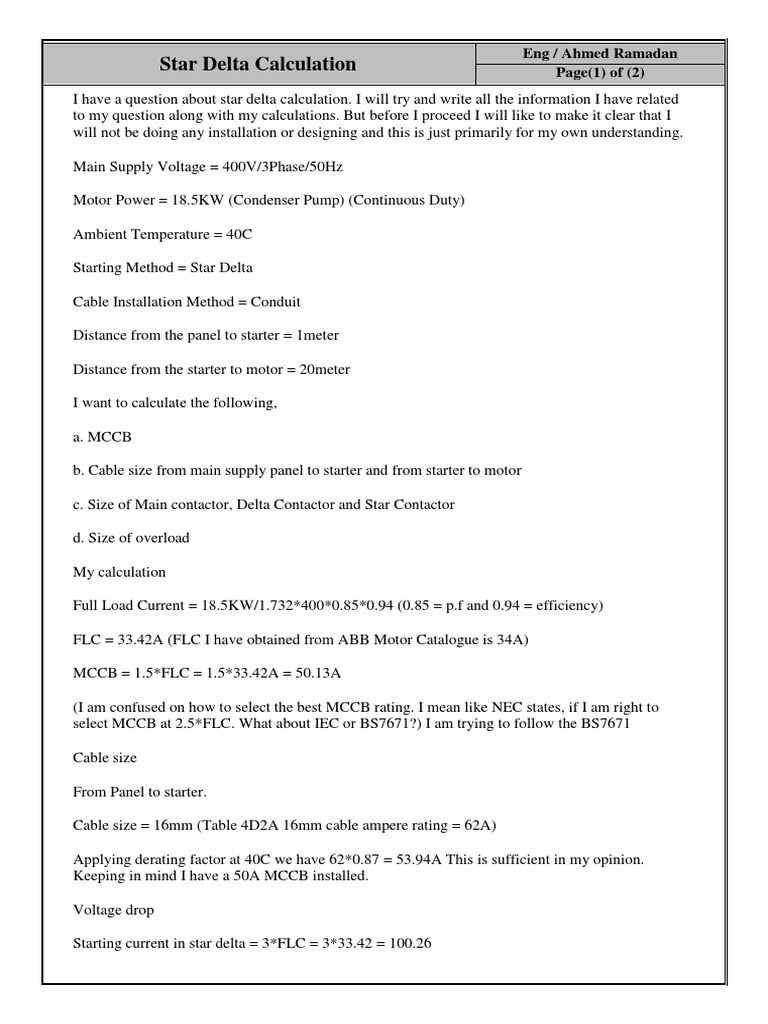 Star Delta | PDF | Electromagnetism | Electrical Engineering