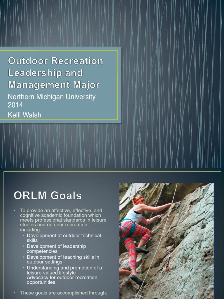 Outdoor Recreation Leadership Major Overview | PDF | Career & Growth