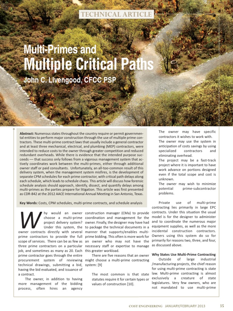 Multi-Prime Contracting Explained | PDF | General Contractor ...