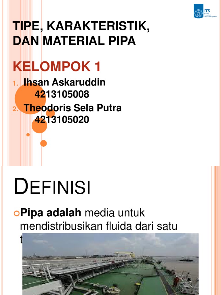 Tipe Karakteristik Dan Material Pipa | PDF | Griya & Taman | Seni