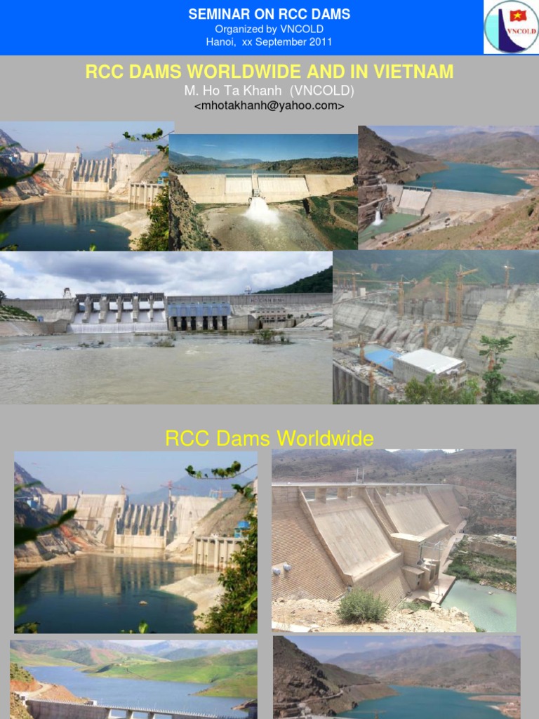 HT Khanh RCC Dams | PDF | Dam | Concrete
