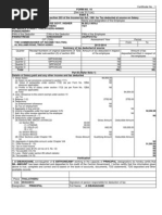 Form 16 Excel Format | PDF | Employee Benefits | Payments