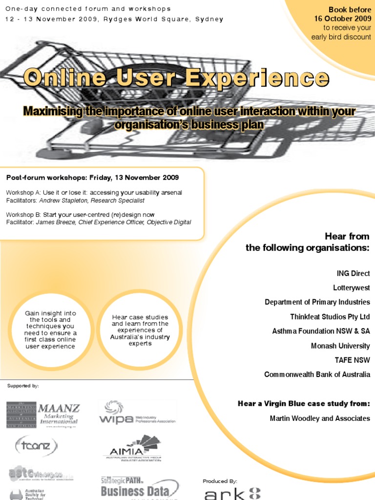 Online User Experience | Download Free PDF | Knowledge Management ...