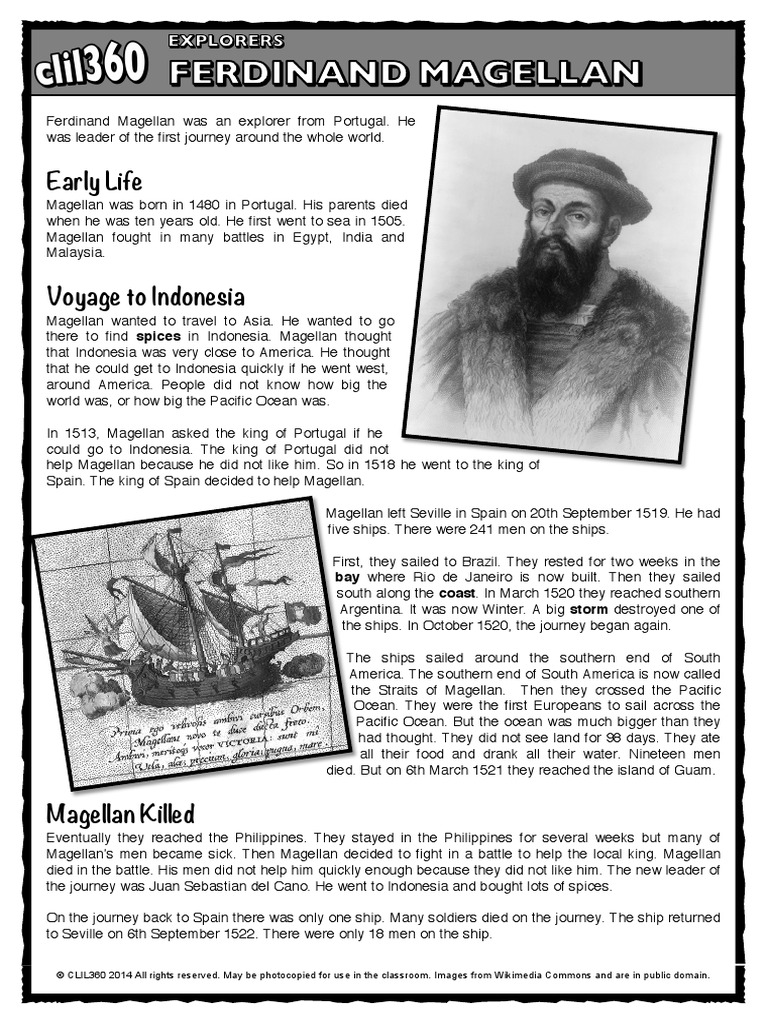 Ferdinand Magellan | PDF | Travel