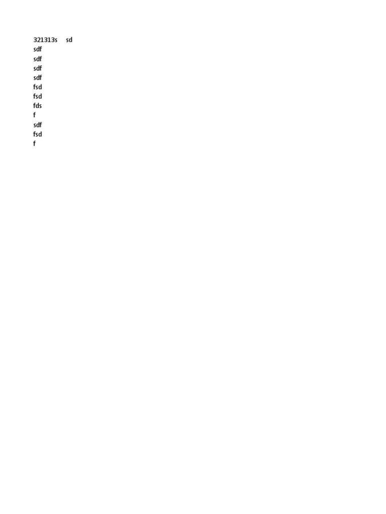321313s SD SDF SDF SDF SDF FSD FSD Fds F SDF FSD F | PDF