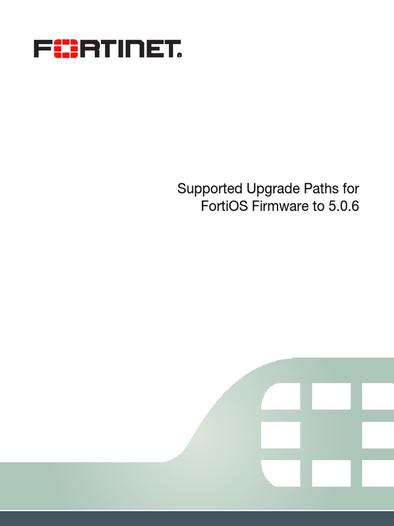 FortiOS Upgradepath | PDF | Trademark | Software