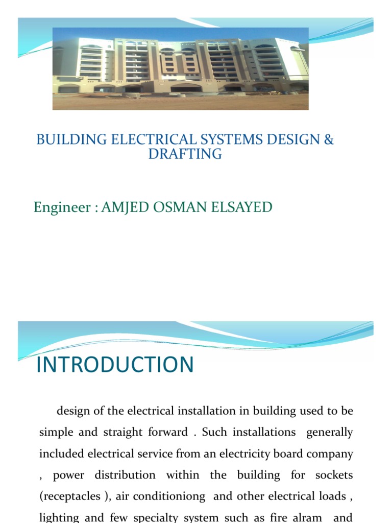 BUILDING ELECTRICAL SYSTEMS DESIGN & DRAFTING | PDF | Electric Power ...