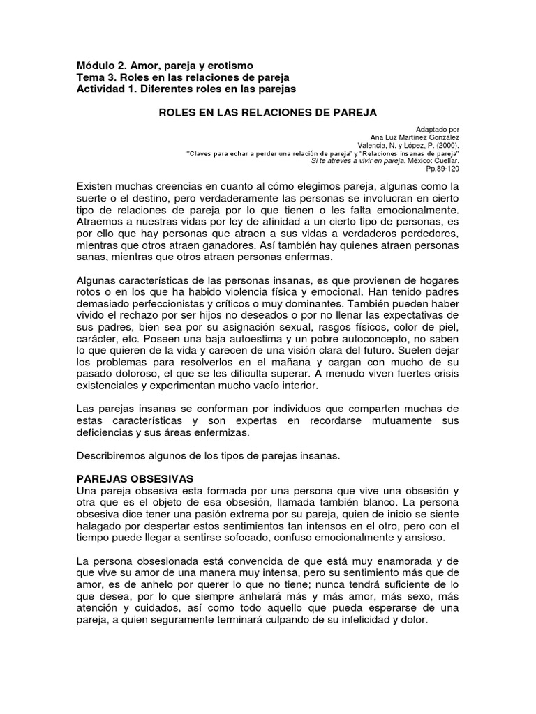 Pareja Pdf