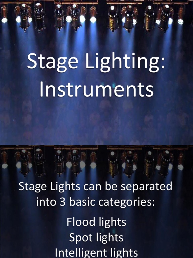 Stage Lighting Instruments | PDF | Glass Applications | Applied And ...
