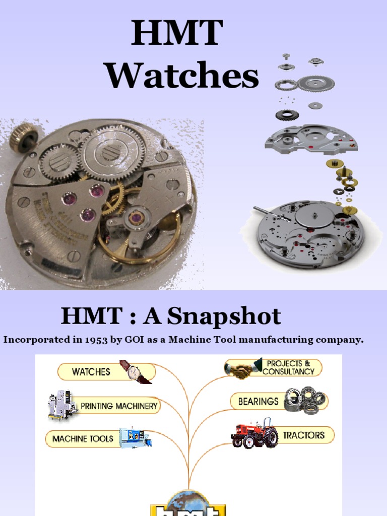 HMT: Relaunch Strategy by Rohan Chacko | PDF | Marketing | Business ...