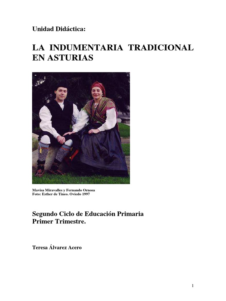 Indumentaria Tradicional Asturiana | PDF