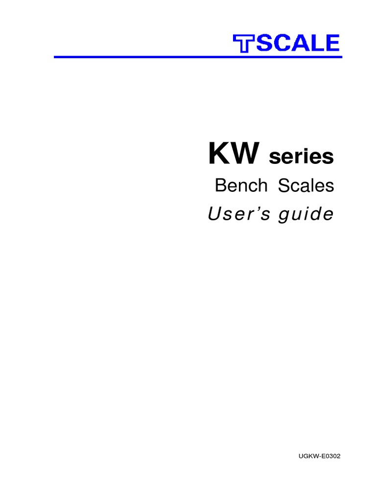 Tscale - SKW60 | Download Free PDF | Weighing Scale | Electrical Connector
