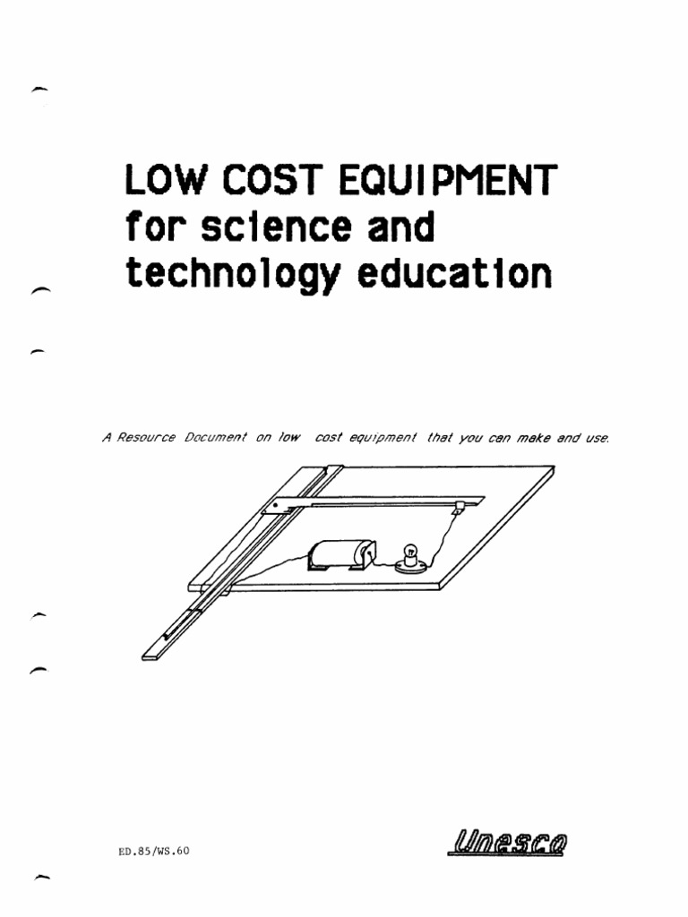 Low-Cost Science Equipment Guide | PDF